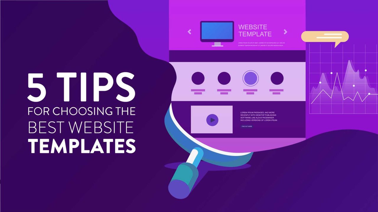 Choosing the Best Website Template - 5 Tips For Your Site